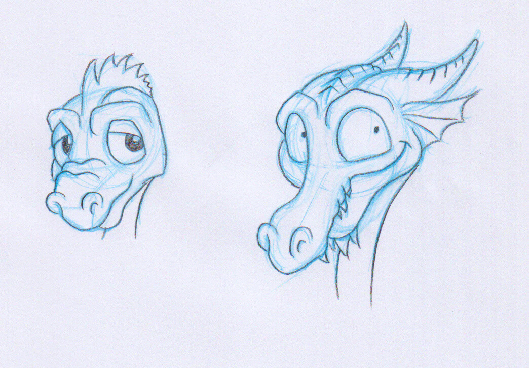 Dragon and Boy: Character Design | Michael Cawood