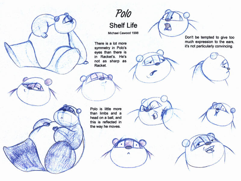 Racket and Polo: Character Design | Michael Cawood
